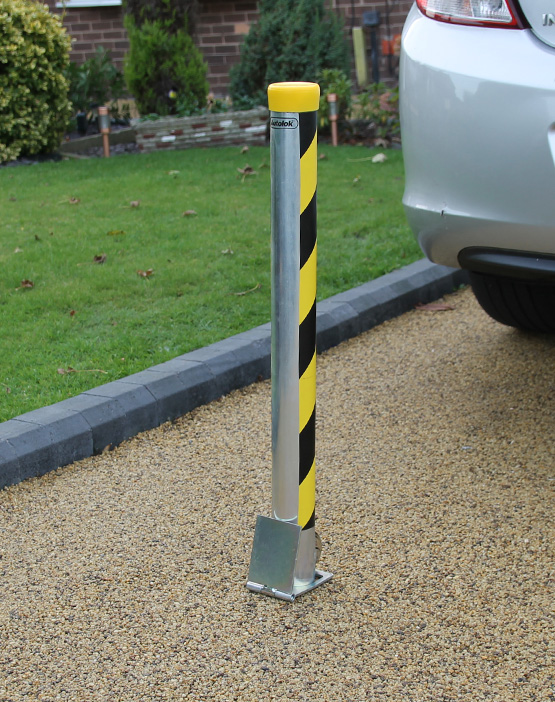 Round Removable Security Post - Flowplates.co.uk
